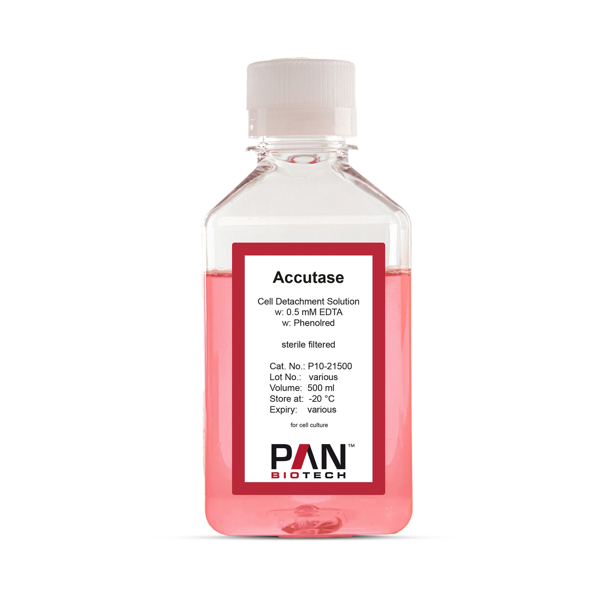 Accutase Cell Detachment Solution, w: 0.5 mM EDTA, w: Phenol red