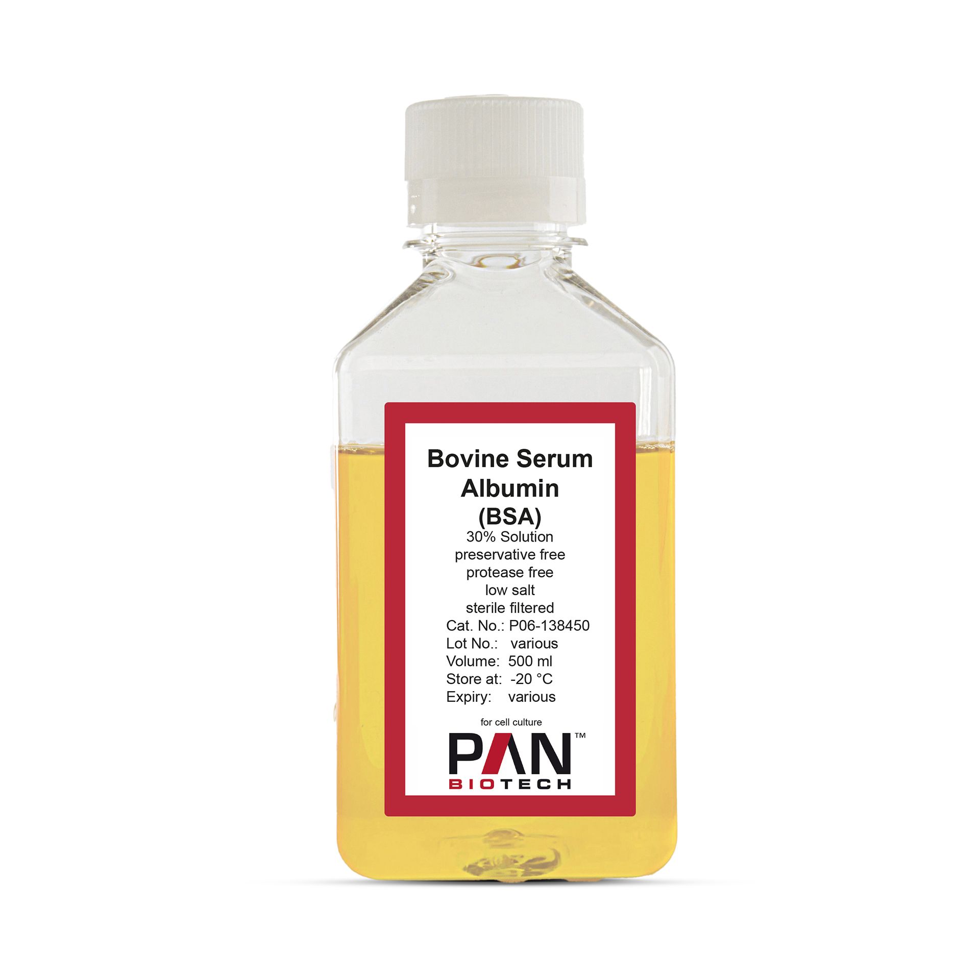 Bovine Serum Albumin (BSA), 30 % solution, Low salt, Preservative free ...